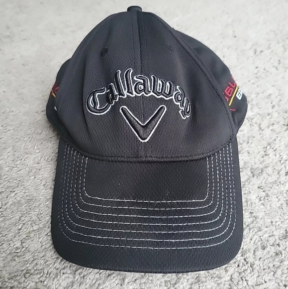 Callaway | Accessories | Callaway Diablo Edge Hat Cap Black Fitted ...